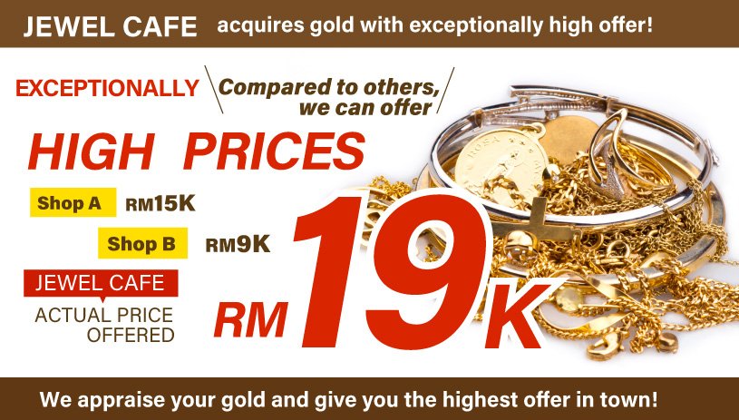 Where to Sell Gold | 916 Necklace | K18 Ring | White Gold | JEWEL CAFE ...